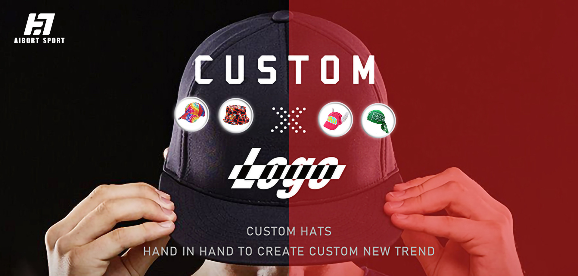 Custom Hats and Caps with Your Design, Logo - Aibort